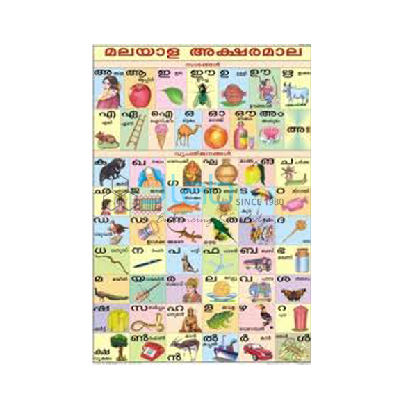 Malayalam Alphabet Chart Manufacturers, Supplier & Exporters in India ...
